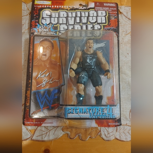 WWE | Toys | 999 Jakks Survivor Series 4 Ken Shamrock Action Figure Wwf ...